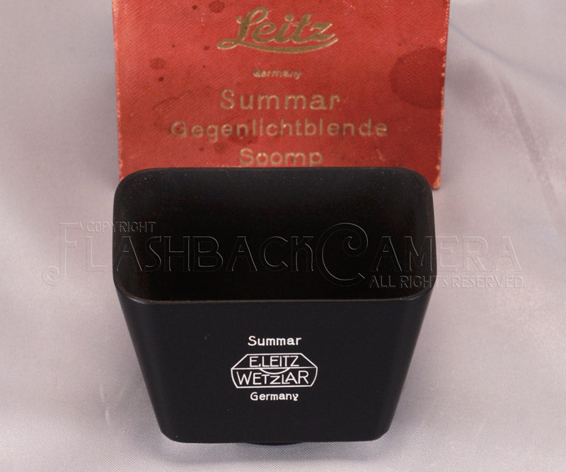 Leitz Lens Hood SOOMP for Summar 50/2 – FLASHBACK CAMERA