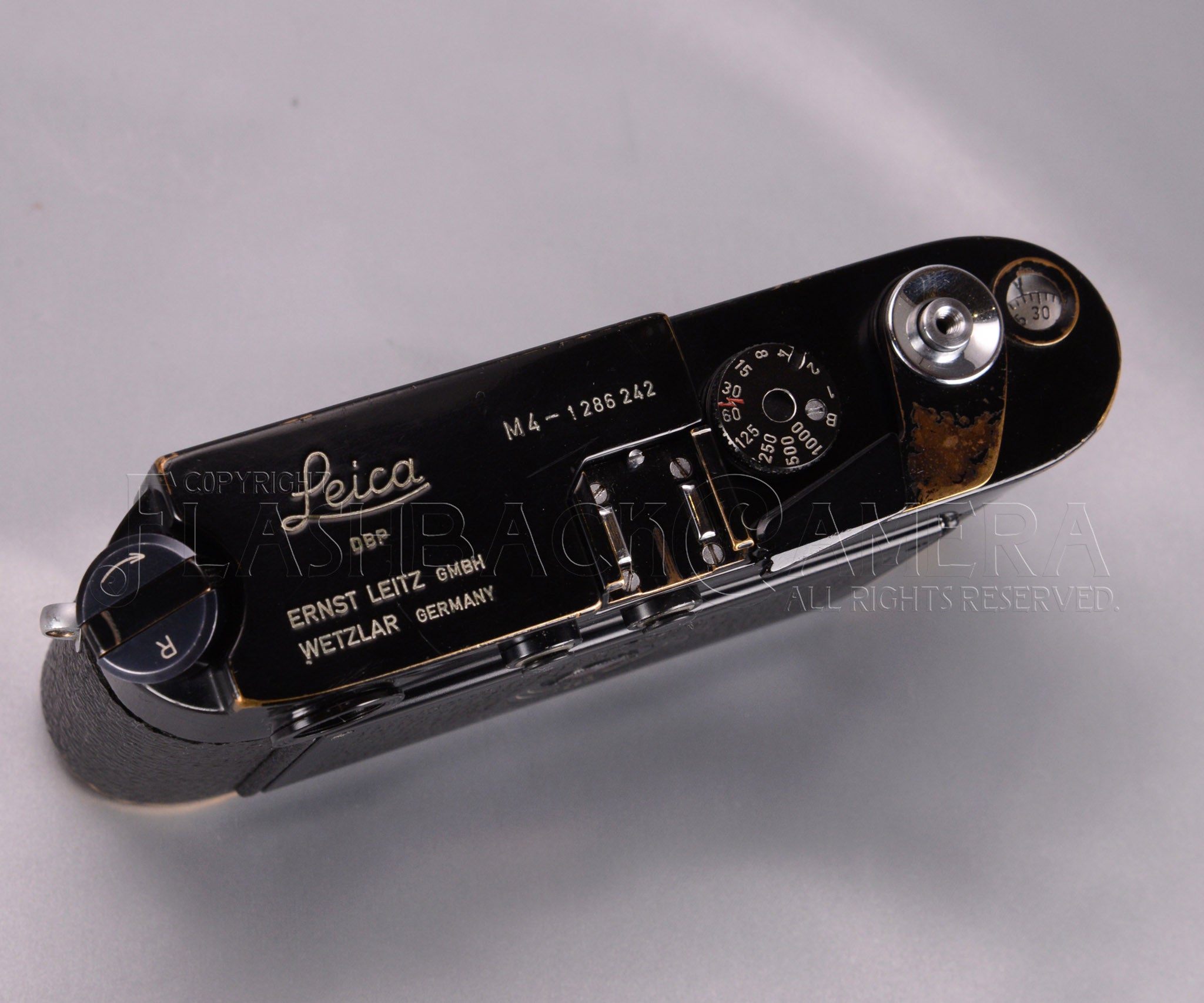 Leica M4 Black Paint – FLASHBACK CAMERA