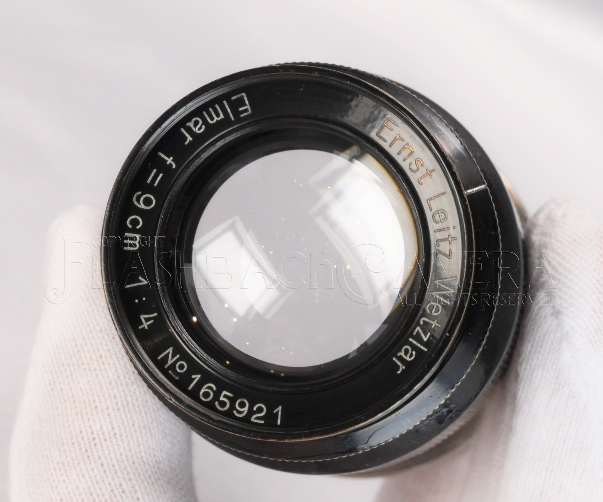 Elmar 90mm f4 (L) Black / Nickel – FLASHBACK CAMERA